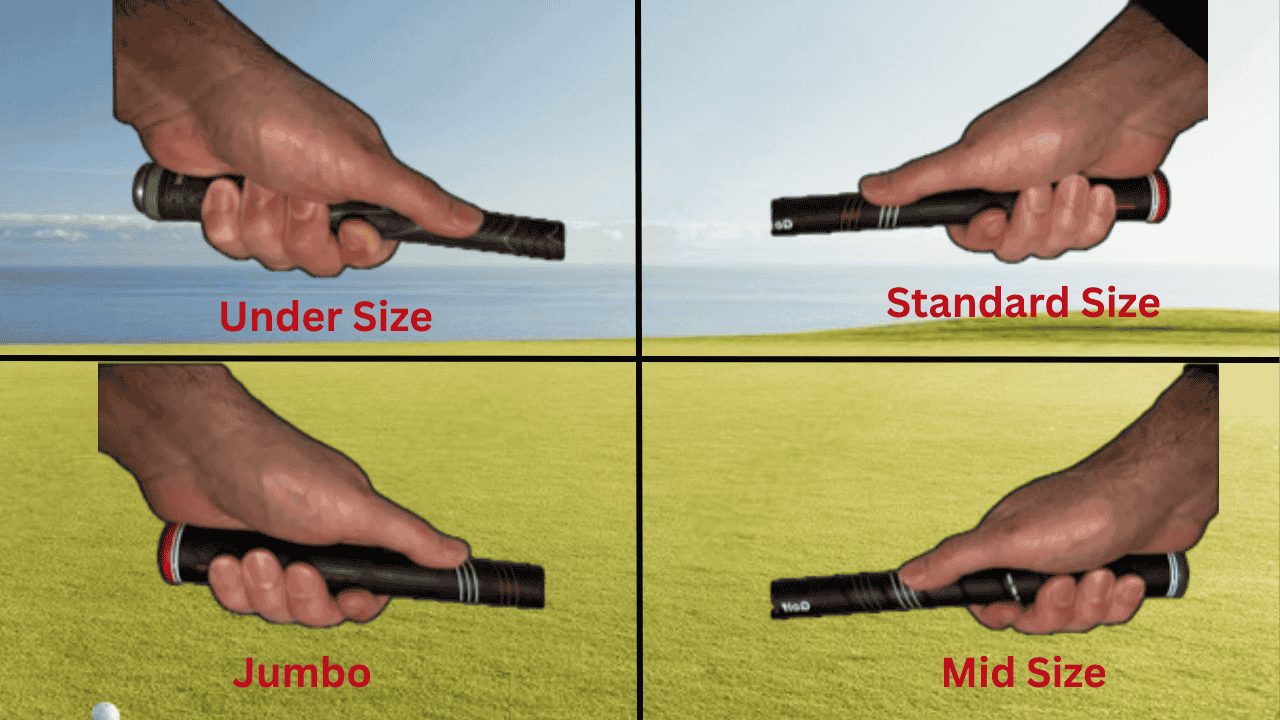 How To Choose The Correct Golf Grip Size For Control & Distance
